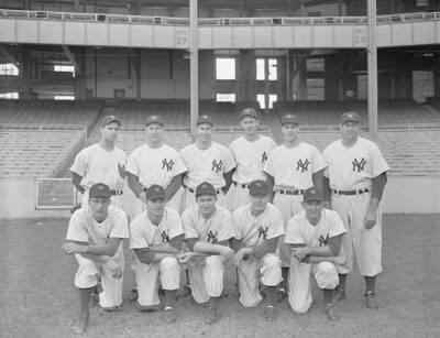 New York Yankees Pitching Staff 1947 OLD BASEBALL PHOTO | eBay
