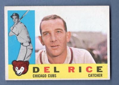 1960 Topps #248 Del Rice EX-MT GO240B | eBay