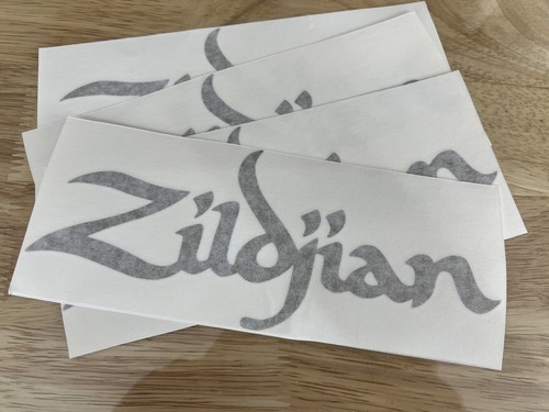 GOLD Zildjian Vinyl Sticker Decal car truck window fridge laptop rock ...
