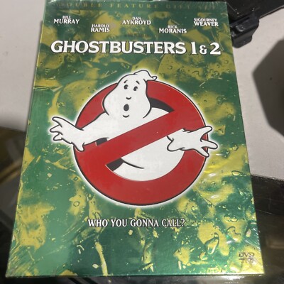 NEW SEALED Ghostbusters 1 & 2 2-Disc DVD Set, Collectible Scrapbook | eBay