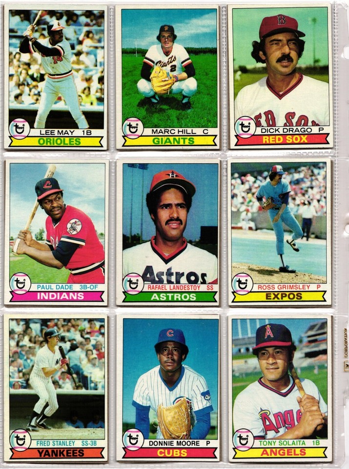 1979 Topps Baseball Complete Your Set #1 - #250 Pick Your Card | eBay