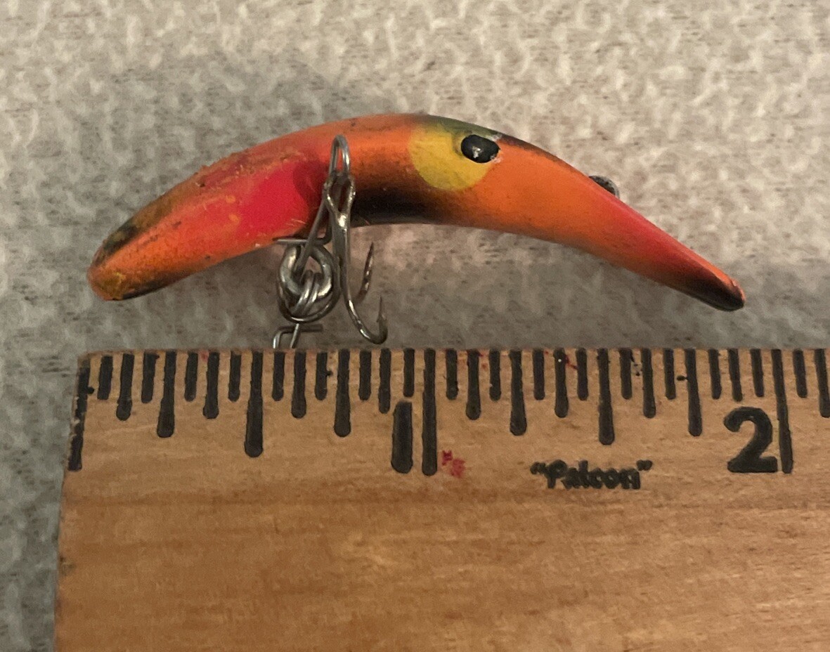 Lot of 6 Vintage Multi-colored Flat Fish Lures ~ various sizes | eBay