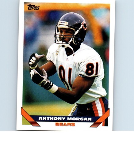 Anthony Morgan 348 Bears 1993 Topps NFL Football Trading Card | eBay