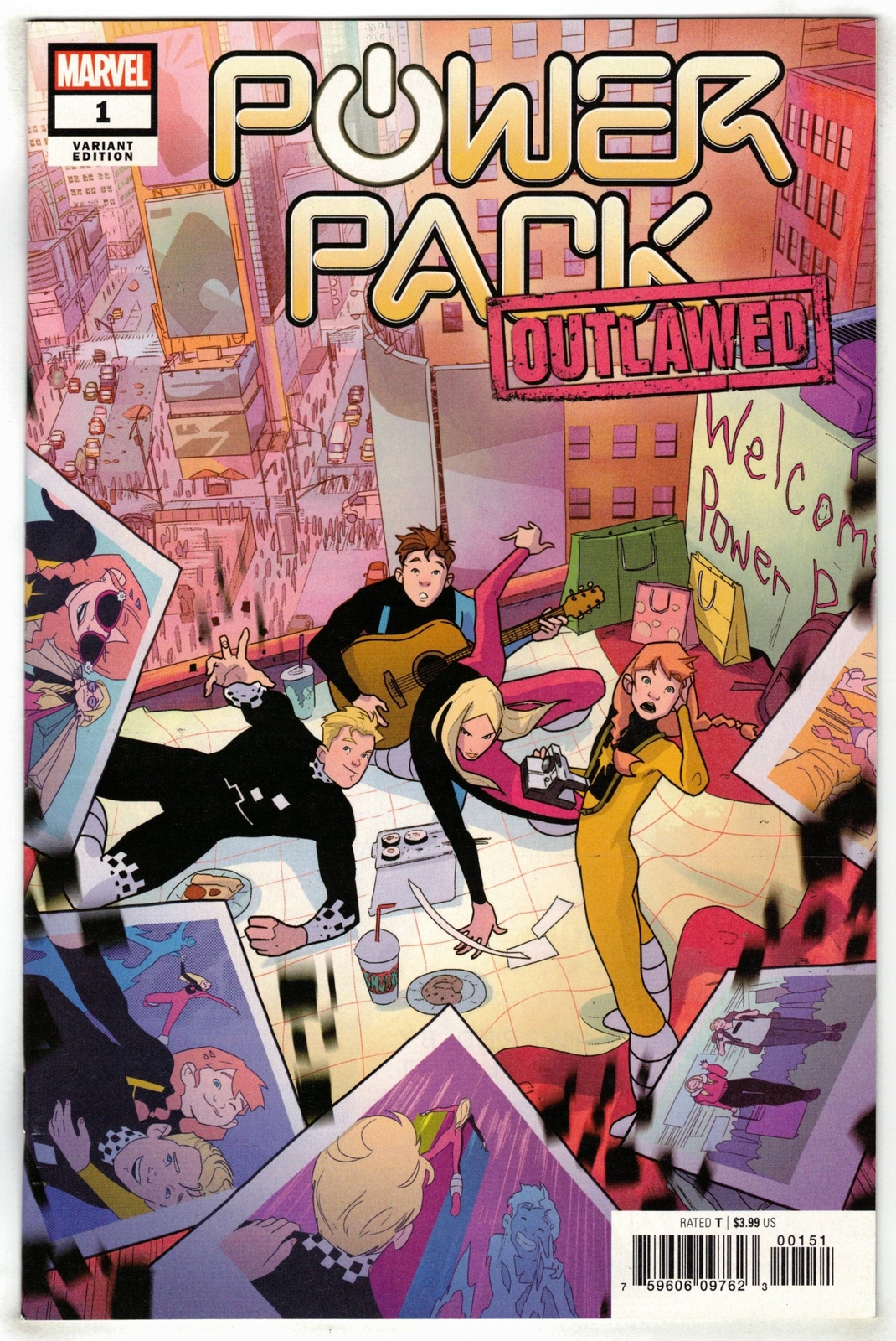 Power Pack #1 1:25 Nico Leon Variant Marvel 2020 Outlawed VF/NM | eBay