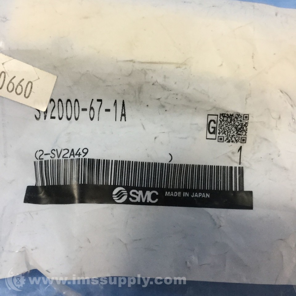 SMC SV2000-67-1A Blank Station Plate FNFP | eBay UK