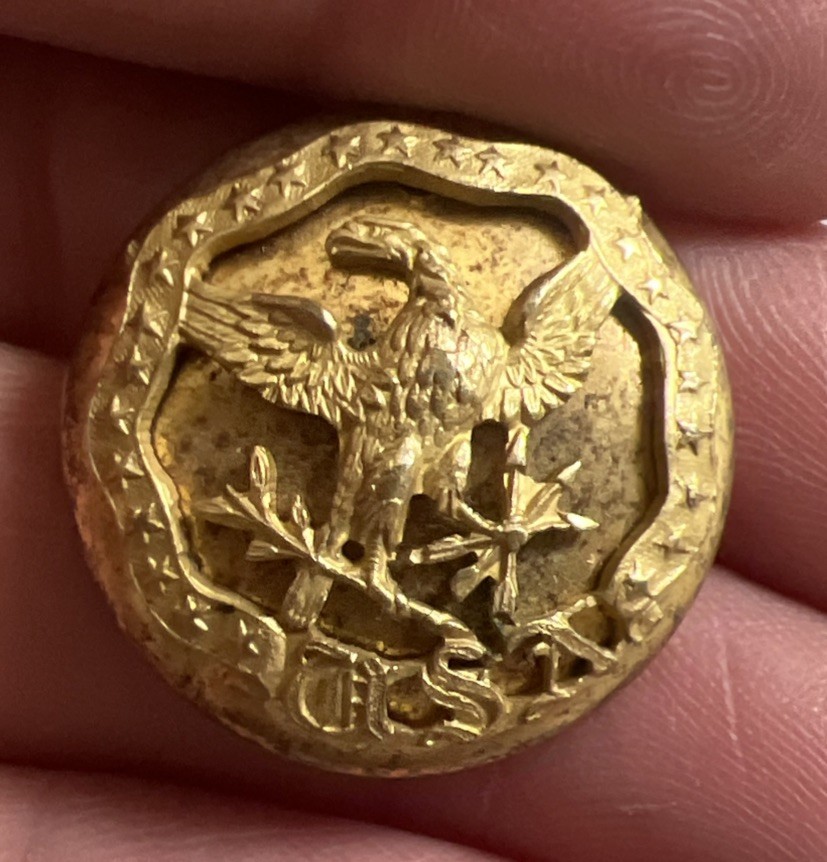PRE CIVIL WAR UNITED STATES OFFICIAL & DIPLOMATIC OFFICER'S BUTTON ...