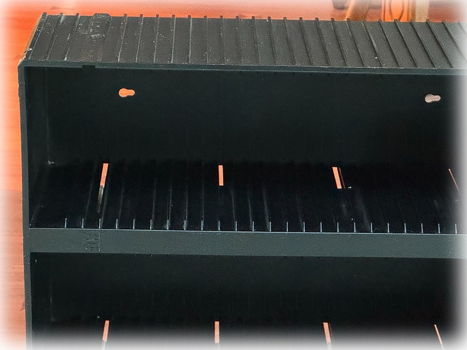 Laserline 90 CD Storage Case Wall Mount Rack Holder Black 1990s Made In ...