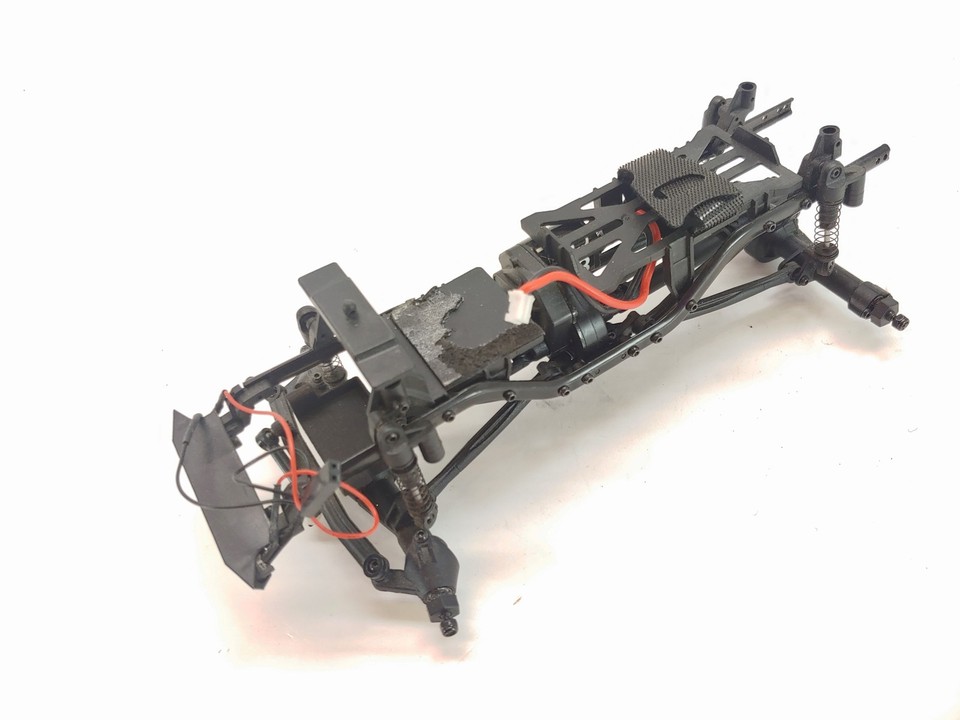 Axial SCX24 1/24 2019 Jeep Wrangler JLU Roller Slider Chassis w/ Motor ...