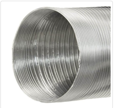 Everbilt 7 in. x 8 ft. Semi Rigid Duct HP Expand Duct Open Package New ...