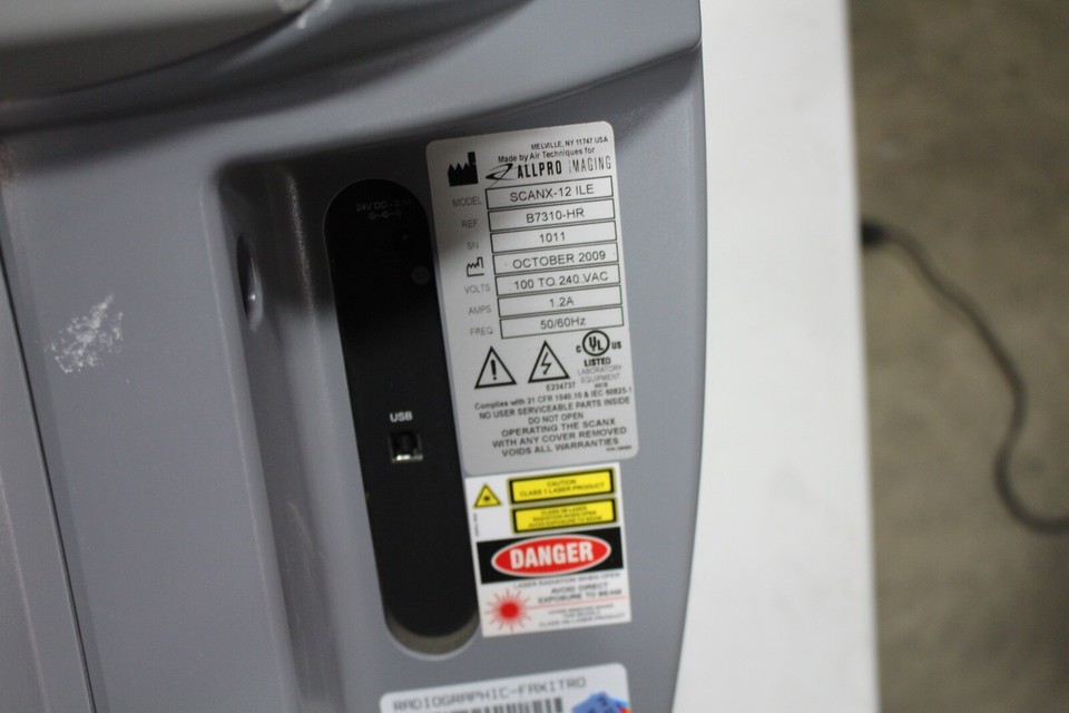Certified Air Techniques Scan-X 12 ILE All Pro Imaging Podiatry | eBay