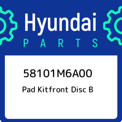 58101M6A00 Hyundai Pad kitfront disc b 58101M6A00, New Genuine OEM Part ...