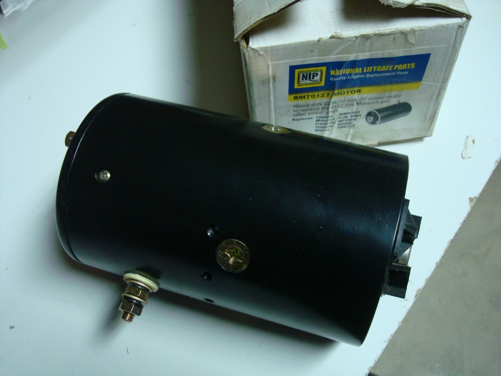 NATIONAL LIFTGATE PARTS BMT0127 LIFTGATE MOTOR 12VDC CCW ROTATION NIB ...
