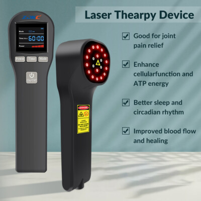 880mW Laser Treatment Cold Laser Therapy Device for Pain Relief Wound ...