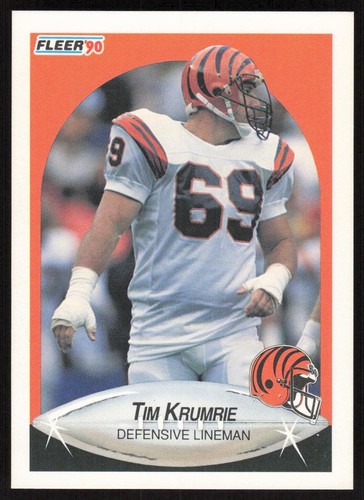 1990 Fleer #218 Tim Krumrie | eBay