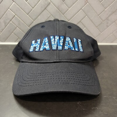 Hawaii Hat Cap Men’s Navy Blue SnapBack Adjustable Baseball Cap | eBay