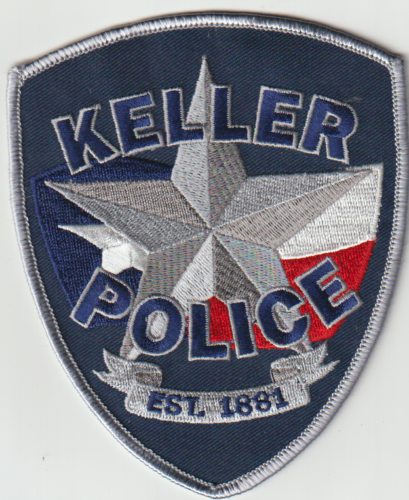Keller TX non shield shape patch shipped from Australia | eBay