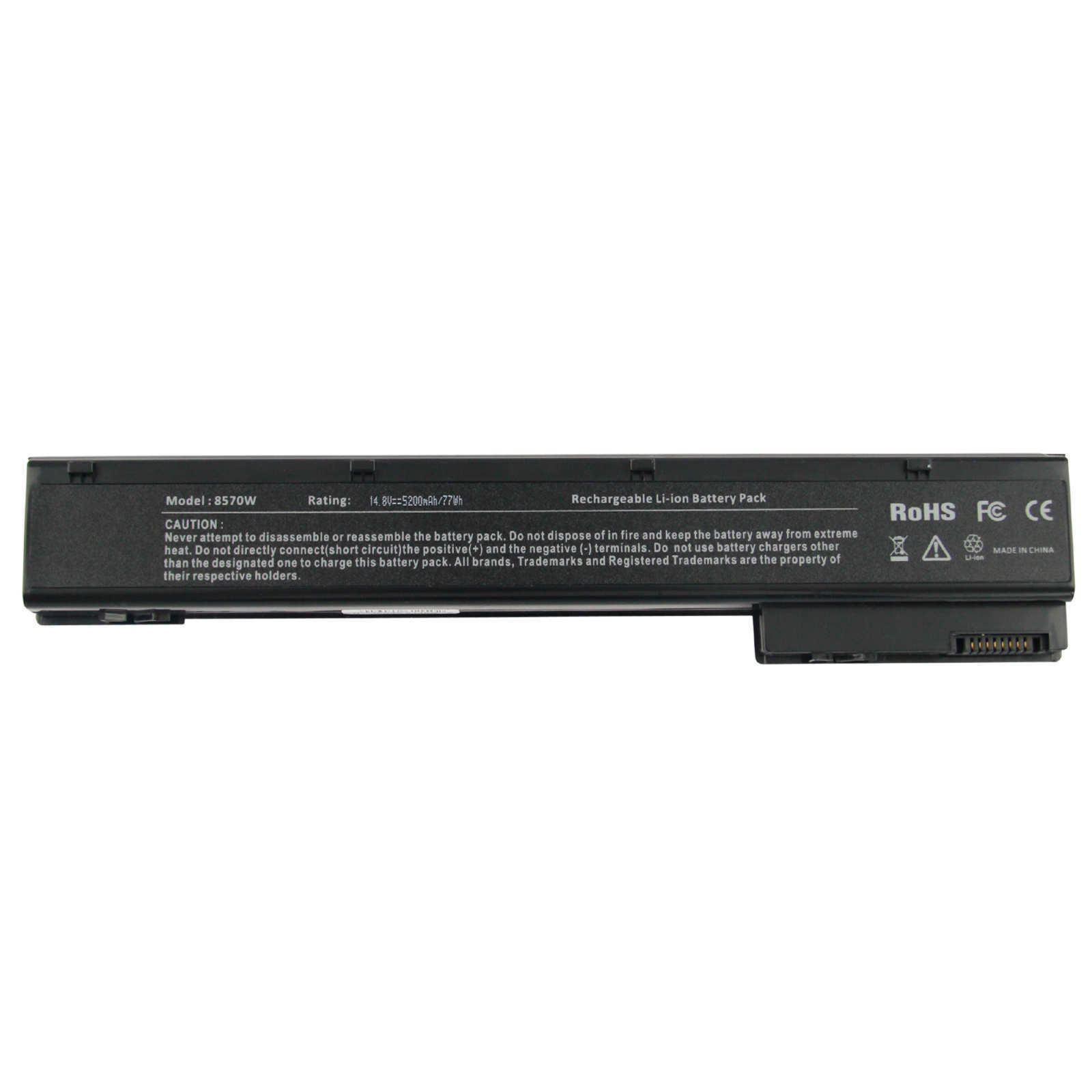 Laptop Battery For HP EliteBook 8560w 8570w 8760w 8770w Mobile ...