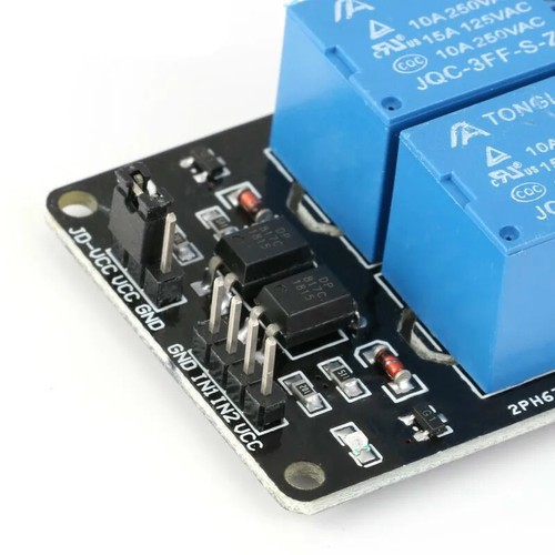 2 Channel 5V Relay Module with Optocoupler for Arduino Projects | eBay