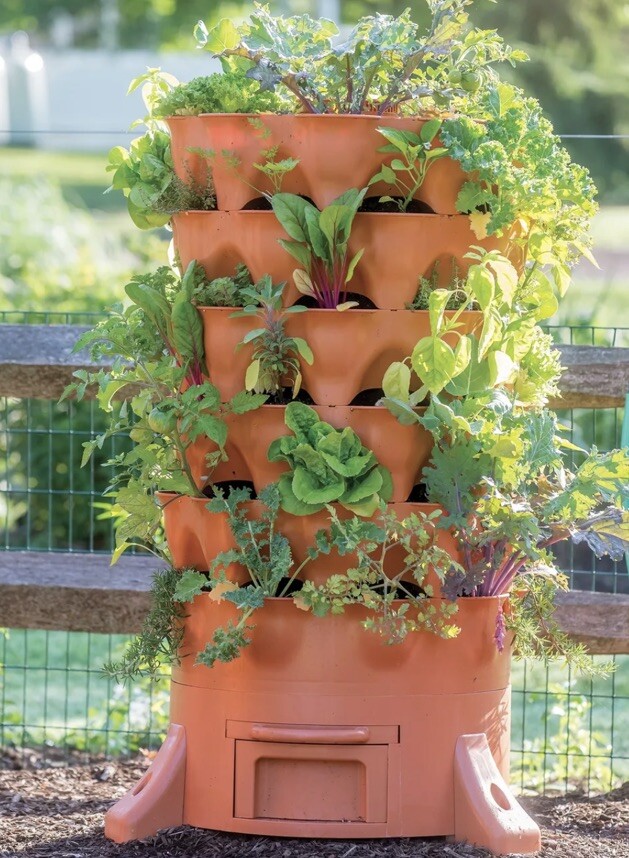 Garden Tower 2 - Vertical Composting Indoor Outdoor Mobile Garden | eBay