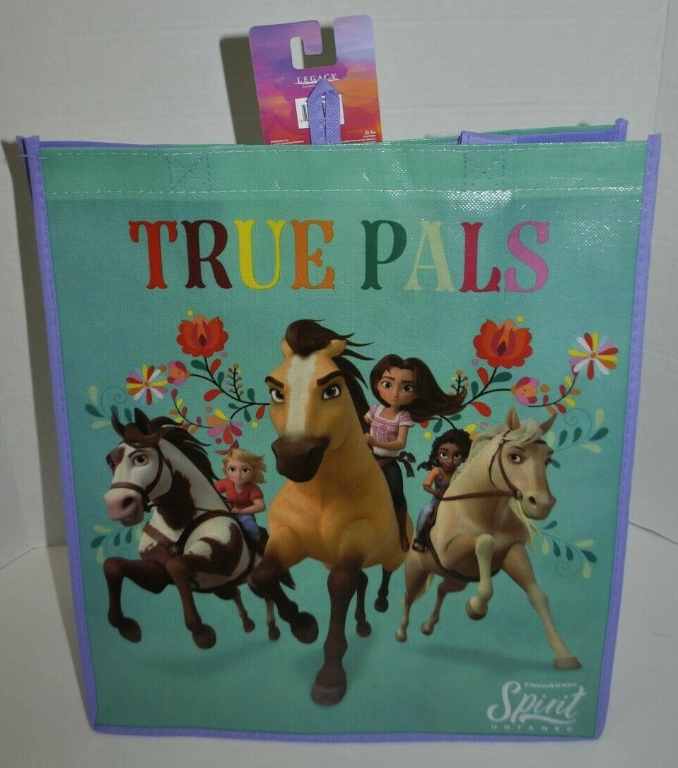Spirit Untamed Riding Horse Wild Spirit True Pals Reusable Tote Bag NEW ...