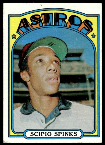 1972 Topps Scipio Spinks Houston Astros #202 | eBay