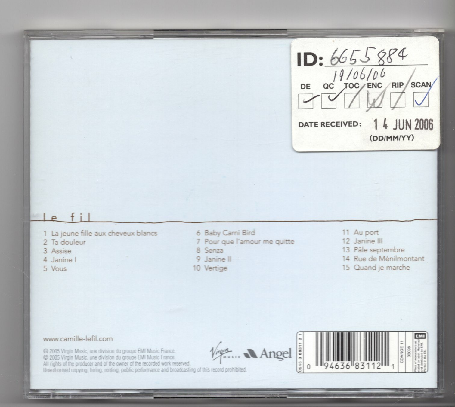 Camille - Fil (2006) for sale online | eBay