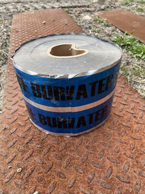 Detectable Tape 6in x 1000ft Buried Water Line | eBay