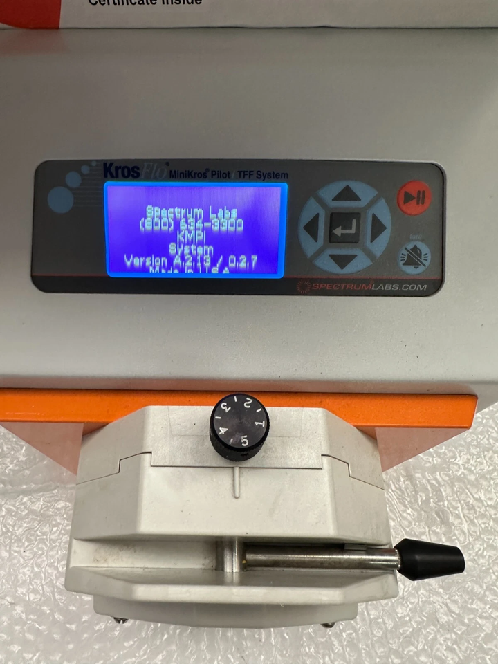 Spectrum KrosFlo MiniKros Pilot I TFF Unit 900-1939 Tangential Flow ...