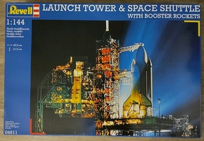 Revell 04911 Launch Tower & Space Shuttle 1:144 | eBay