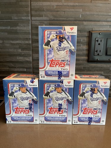 2025 Topps Baseball Series 2 *Sealed* Fanatics Exclusive Value Box *In ...
