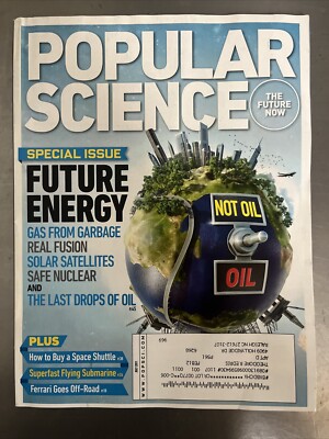 Popular Science Magazine Special Issue, Future Energy, July 2011 | eBay