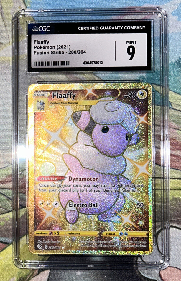 Pok%C3%A9mon+TCG+Flaaffy+Fusion+Strike+280%2F264+Holo+Secret+Rare for ...