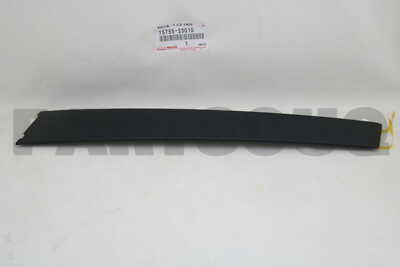 7575533010 Genuine Toyota MOULDING, FRONT DOOR WINDOW FRAME, REAR RH ...