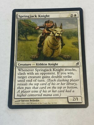 Springjack Knight - Lorwyn - Magic the Gathering MTG Nice! | eBay
