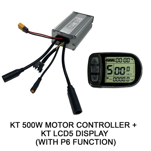 48V 22A KT Controller + LCD for 500W Brushless Motor E-bike Electric ...