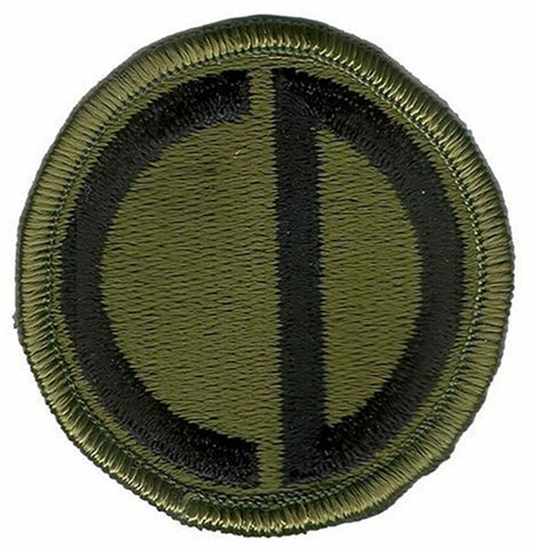 US ARMY 85TH INFANTRY DIVISION PATCH - SUBDUED - BDU - CUSTER DIVISION ...