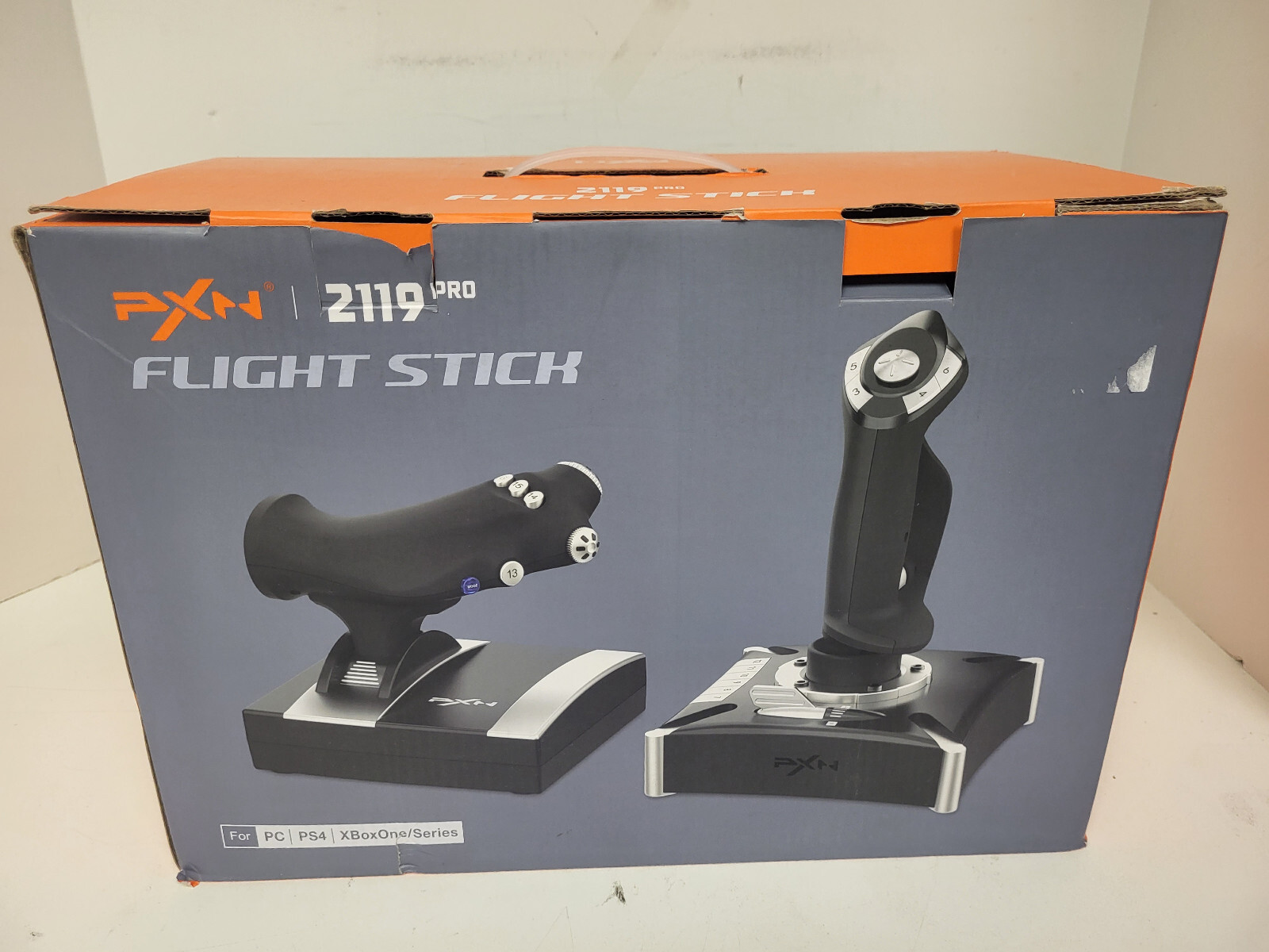 PXN2119PRO Flight Stick Joystick Simulator Flight Controller For PC/PS4 ...