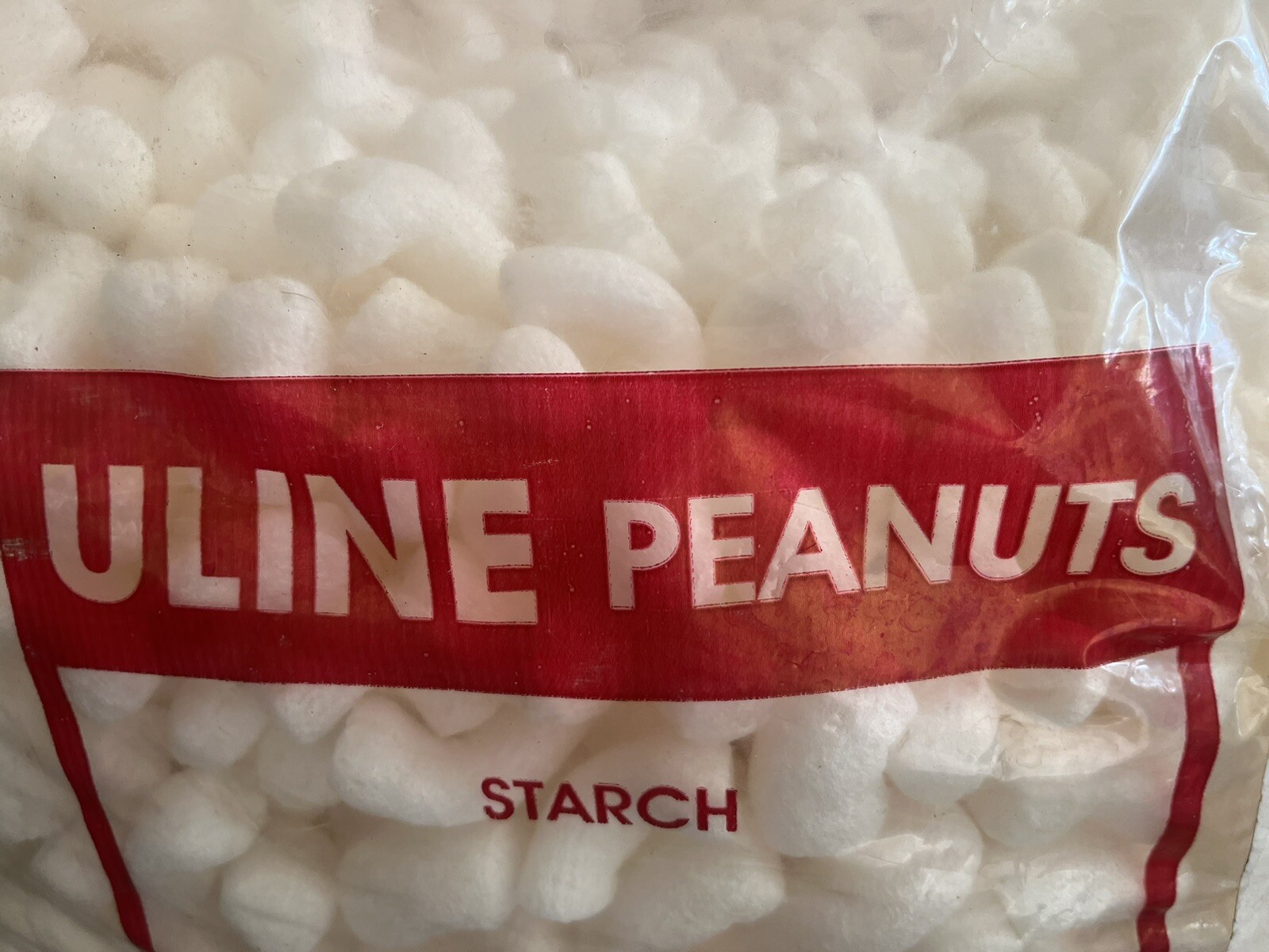 1.25 Cu. Ft. small bag biodegradable starch shipping packing peanuts ...