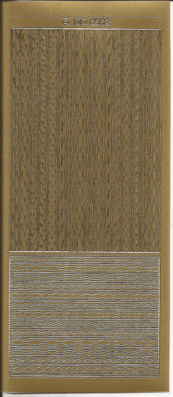 Wavy Lines Borders - Peel Offs - DD - Colourful stickers for card ...