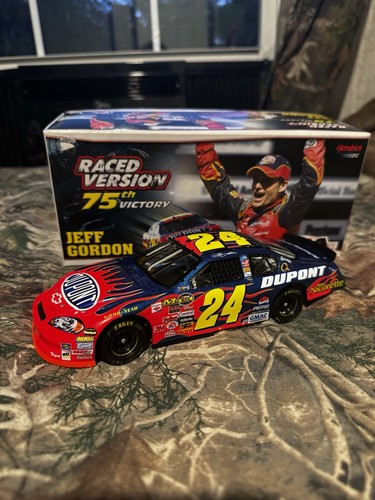 2005 Jeff Gordon Raced Version 75th Victory Diecast 1/24 | eBay