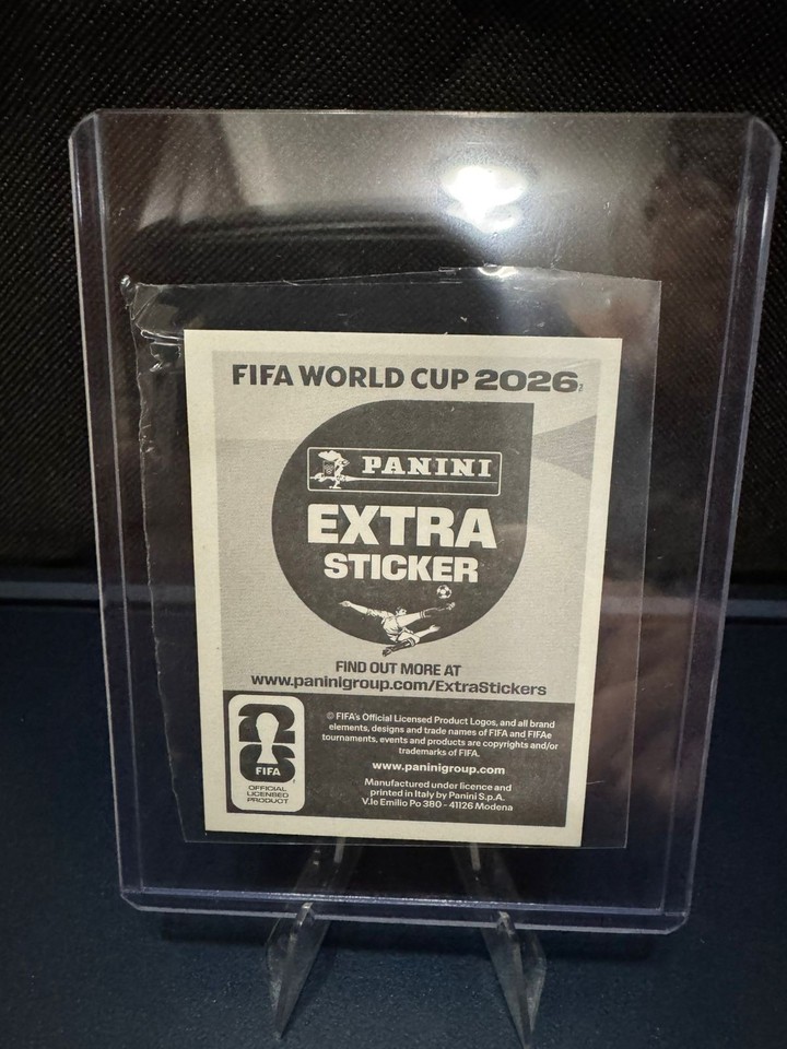 2026 Panini FIFA World Cup Cristiano Ronaldo Gold Extra Sticker | eBay