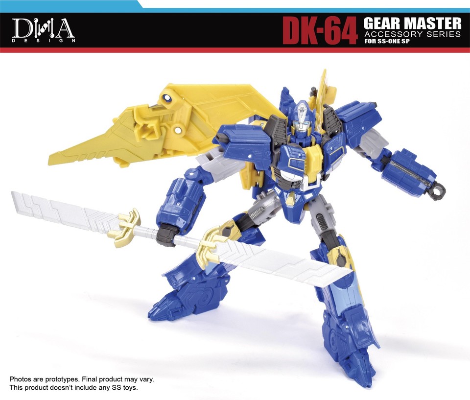 DNA DK-64 GEAR MASTER Upgrade Kit For SS ONE Sentinel Prime Accessories ...