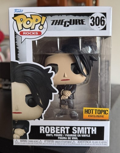 Funko Pop! Rocks: ROBERT SMITH #306 The Cure Hot Topic Exclusive w ...
