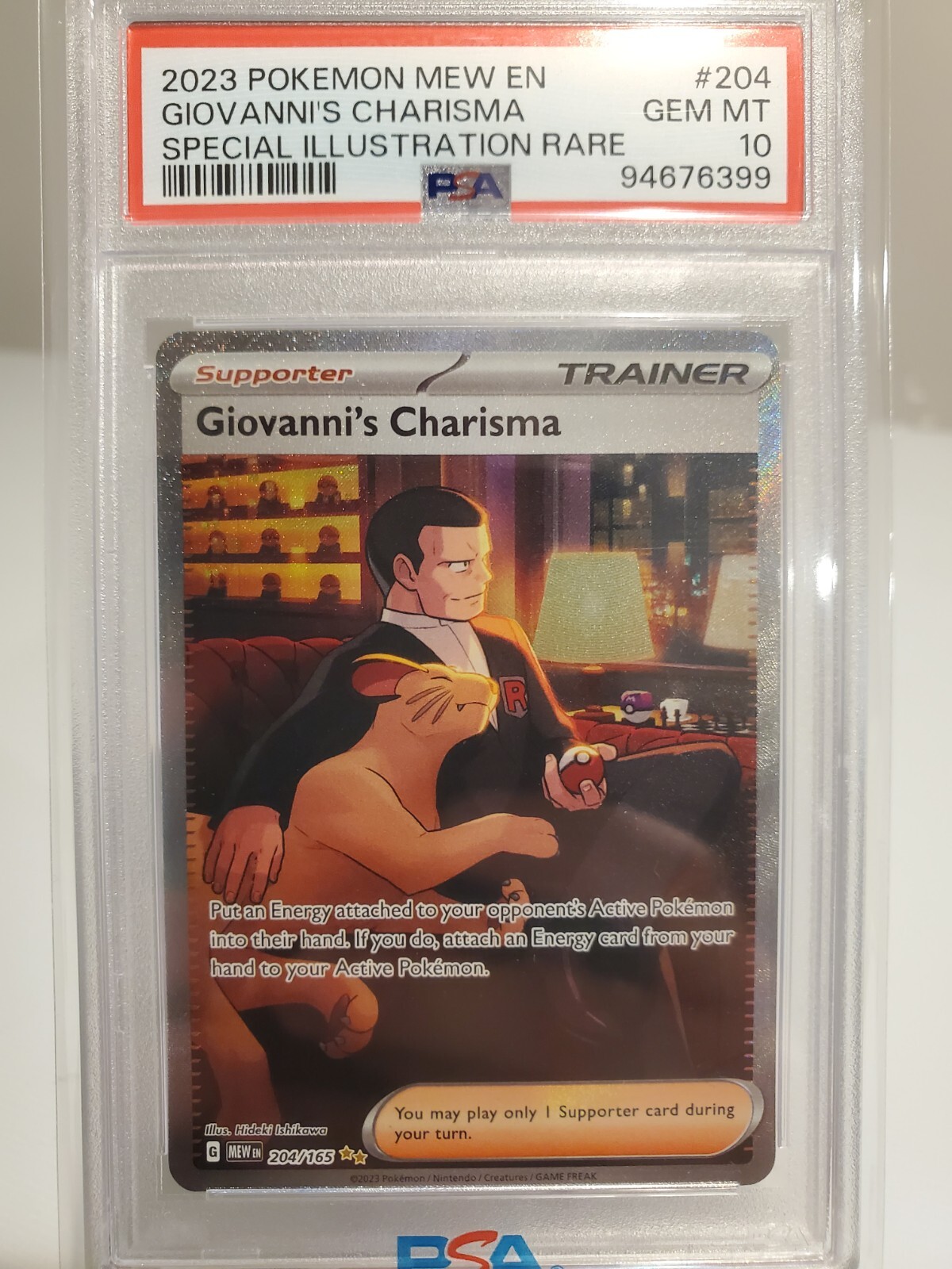 Giovanni's Charisma 2023 Scarlet & Violet: 151 #204/165 Special ...