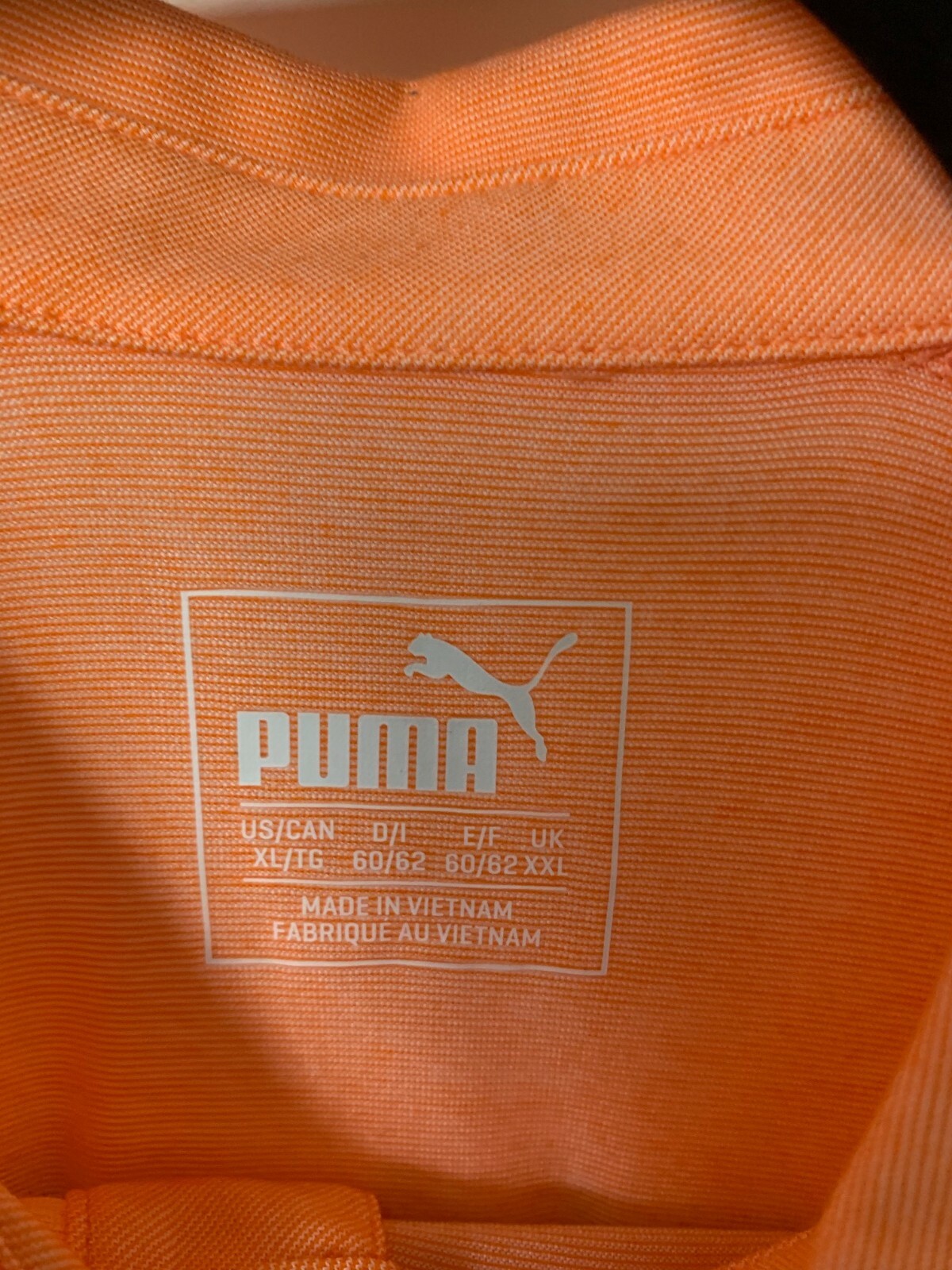 Puma Golf Polo - Vibrant Orange - XL - New With Tags | eBay
