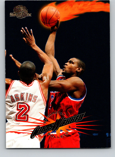 1995-96 SkyBox Premium Chris Webber Washington Bullets #124 NBA HOF ...