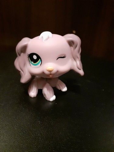 Authentique littles Petshop 1373 dog Pagniel cocker/ chien EPagneul lps ...