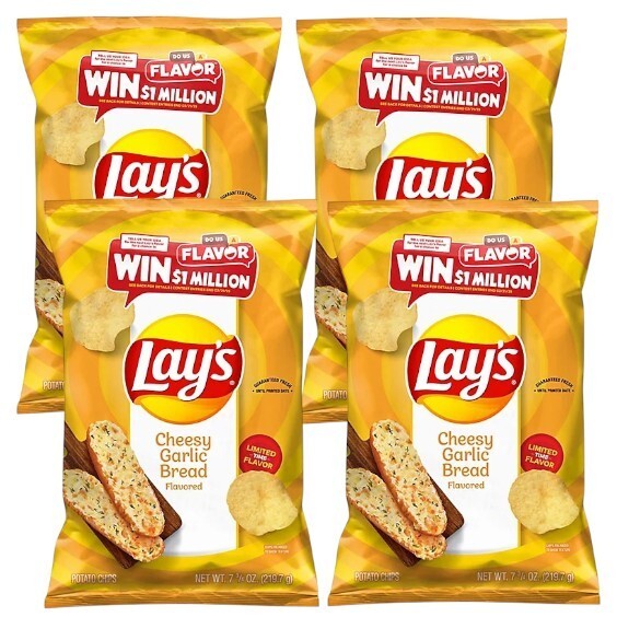 Lays Cheesy Garlic Bread Winner Of Lay's New Flavor Contest Is...
