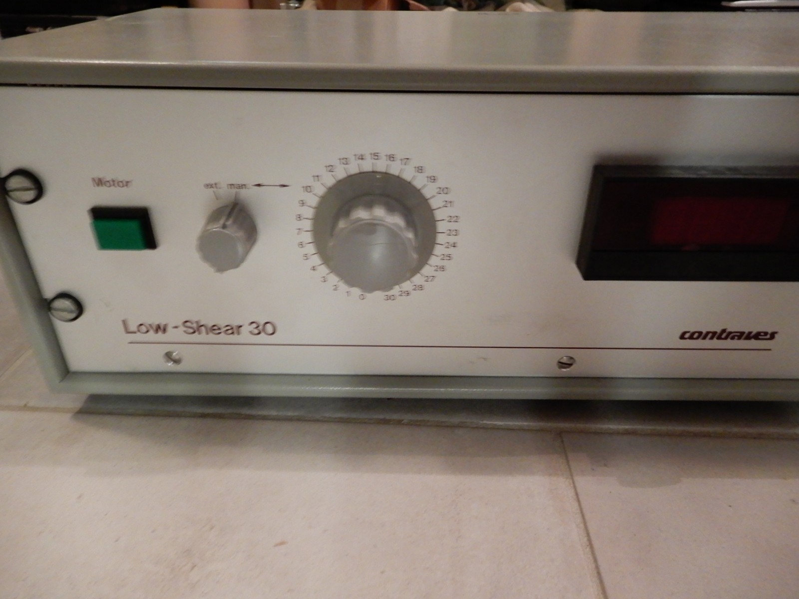 CONTRAVES Low - Shear 30 Digital LS-30 from Tekmar Company Lab ...