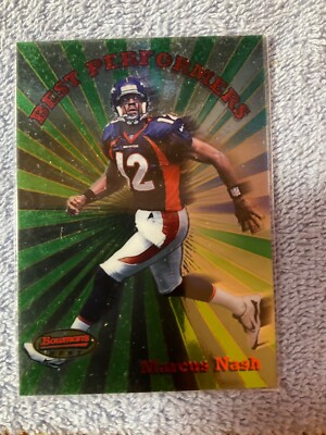 Marcus Nash Vols Broncos 1998 Bowman’s Best Performers BP6 Rookie free ...